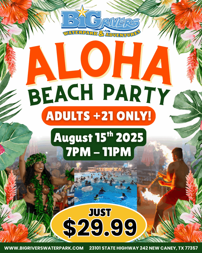 Aloha Night 2025 (21+) - Big Rivers Water Park